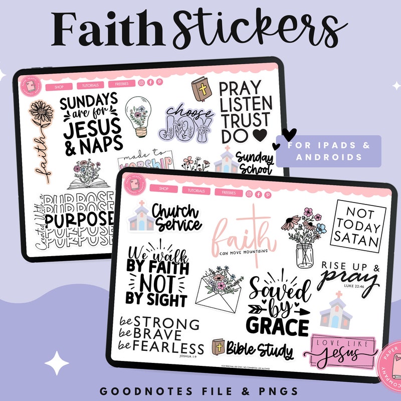 Faith Sticker - Etsy