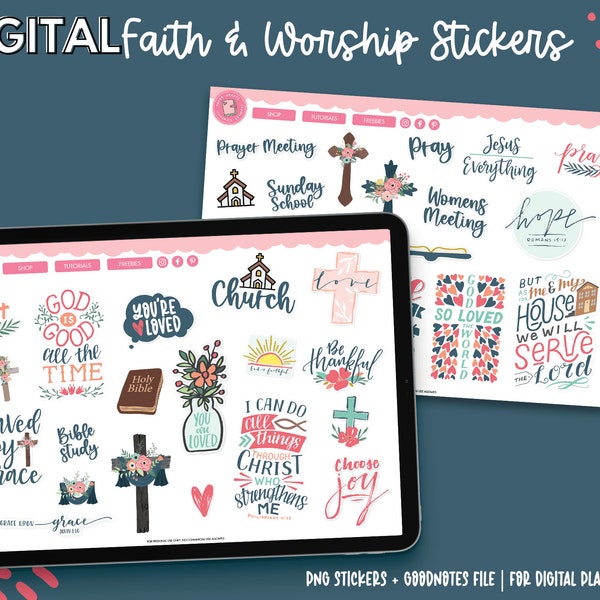 Hymn Stickers - Etsy