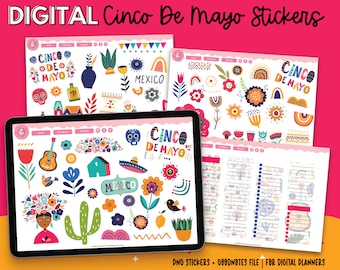 Cinco De Stickers - Etsy