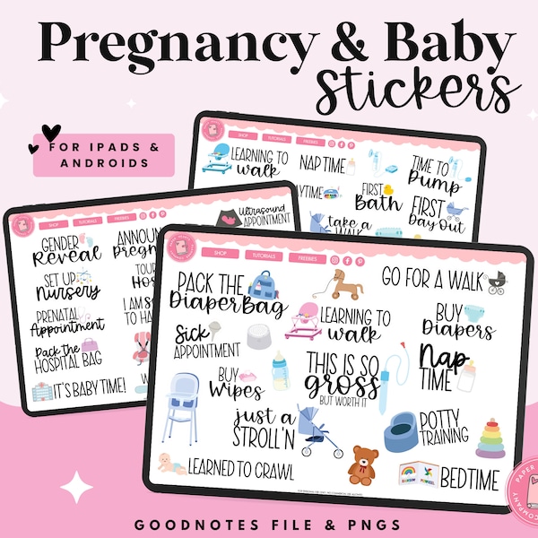Pregnancy Stickers - Etsy