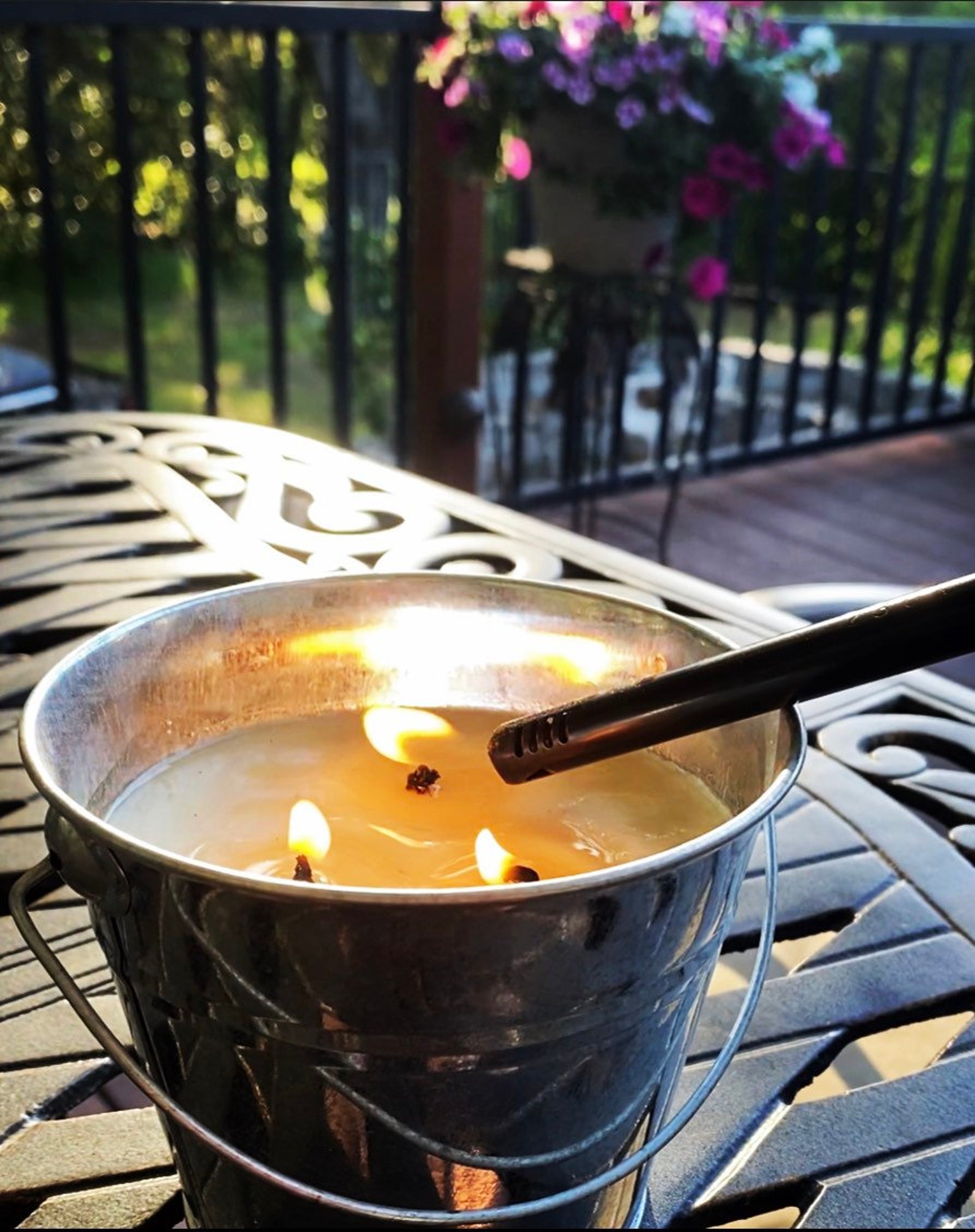 Citronella Bucket Candle - Etsy