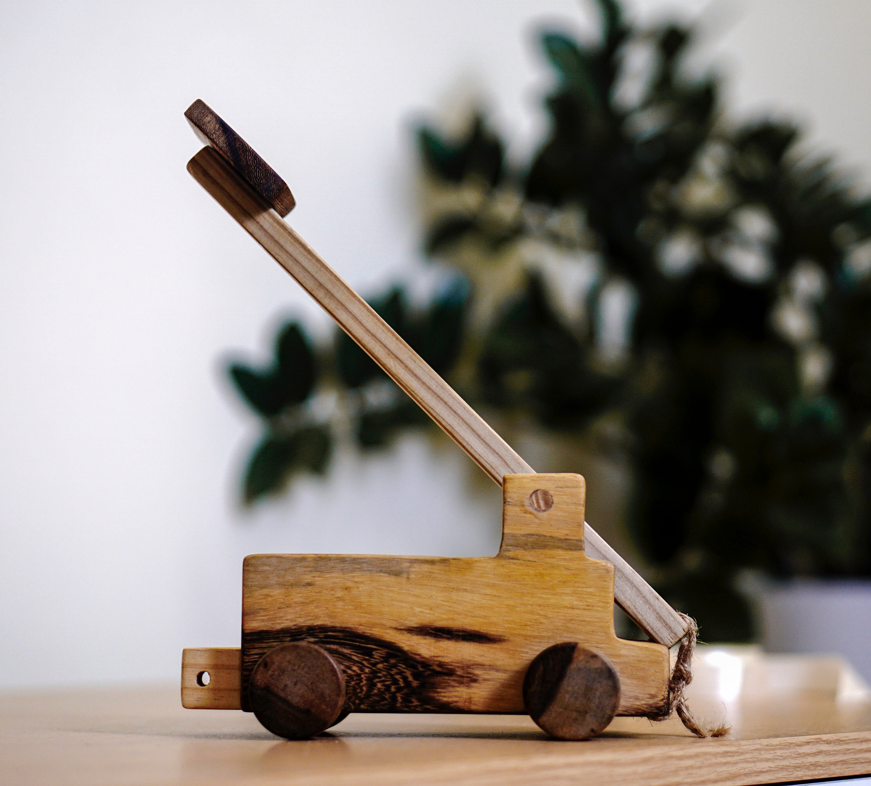 Wooden Catapult Toy, Gift for Kids, Desk Toy for Children, Wood Nursery ...