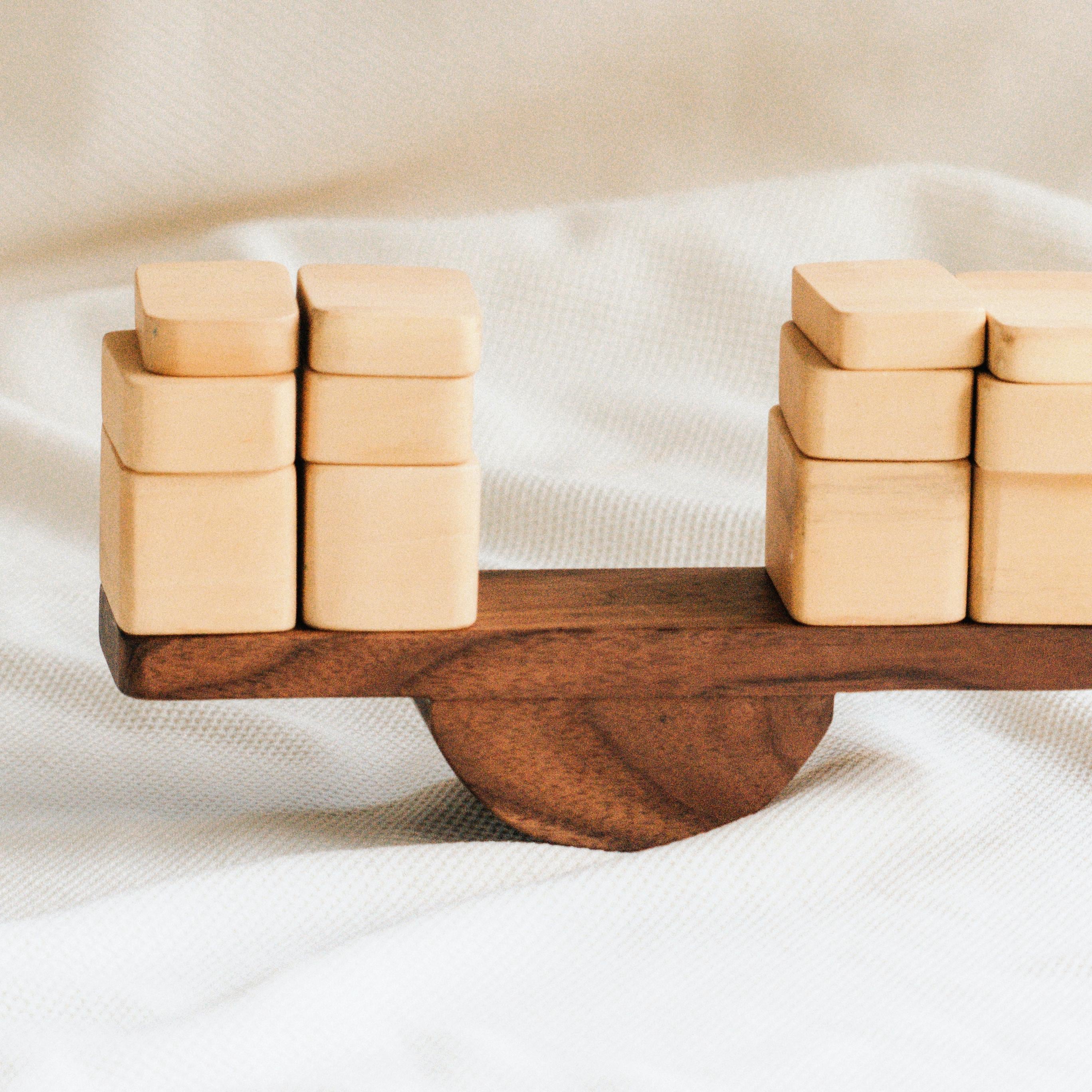 Wooden Balance Scale Montessori Toys, Birthday Gift for Little Girls ...