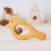 Wooden Baby Rattle Animals Sensory Toys, Baby Play Gym, Newborn 1 Year ...