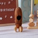 Wooden Spaceship Rocket Model Toy - Baby Boy & Toddler Gifts, Nursery ...