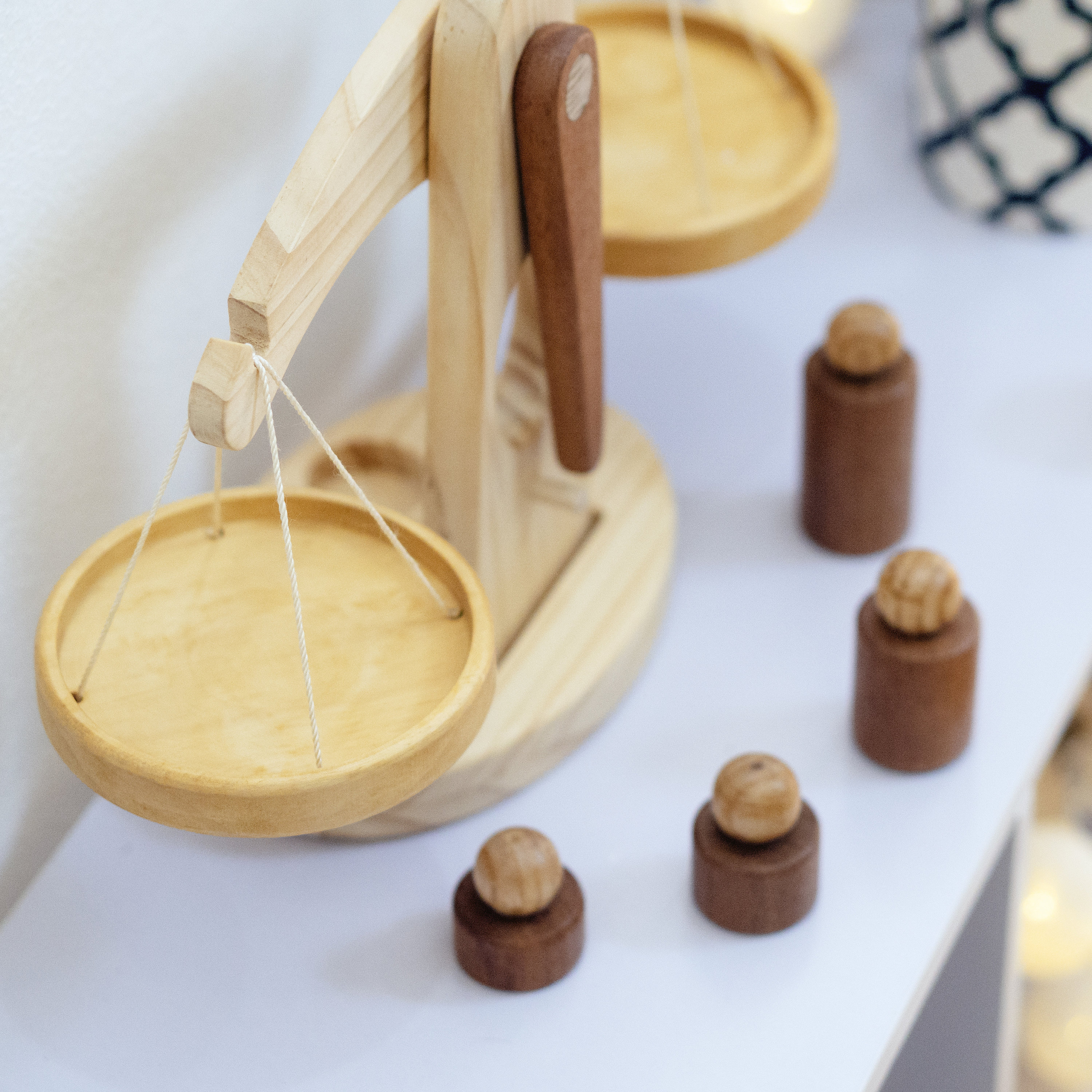 Balance Scale Montessori Kid Toy Weight Balancing - Etsy