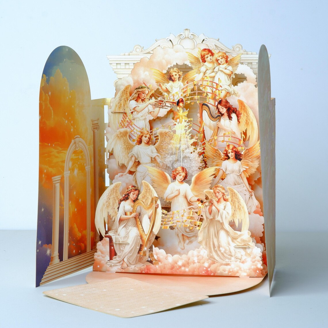3D Nativity Scene Pop-up Card: Christmas Decoration, Religious Gift - Etsy