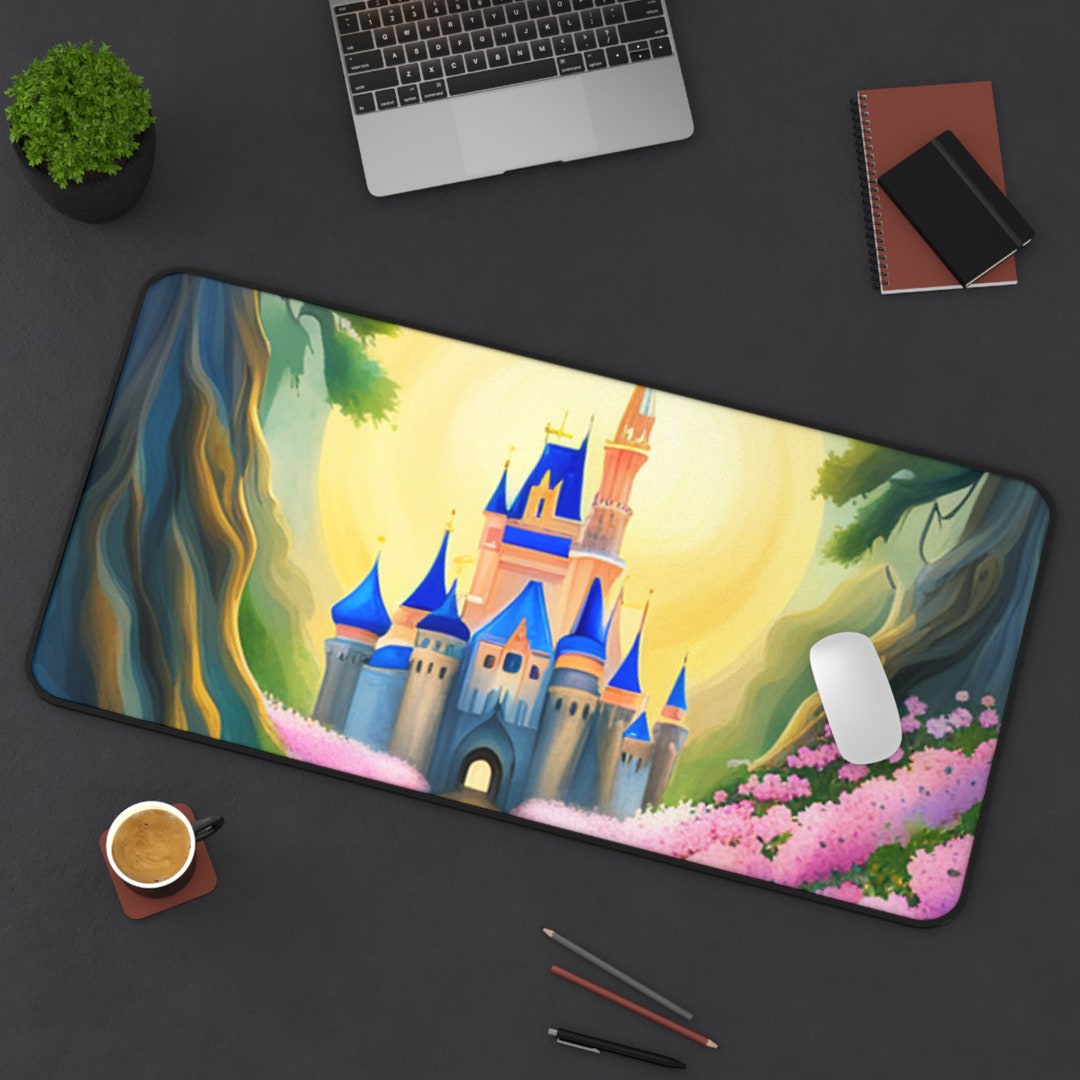 Disney Colourful Desk Mat, Disney Office Decor, Disney Mouse Pad ...