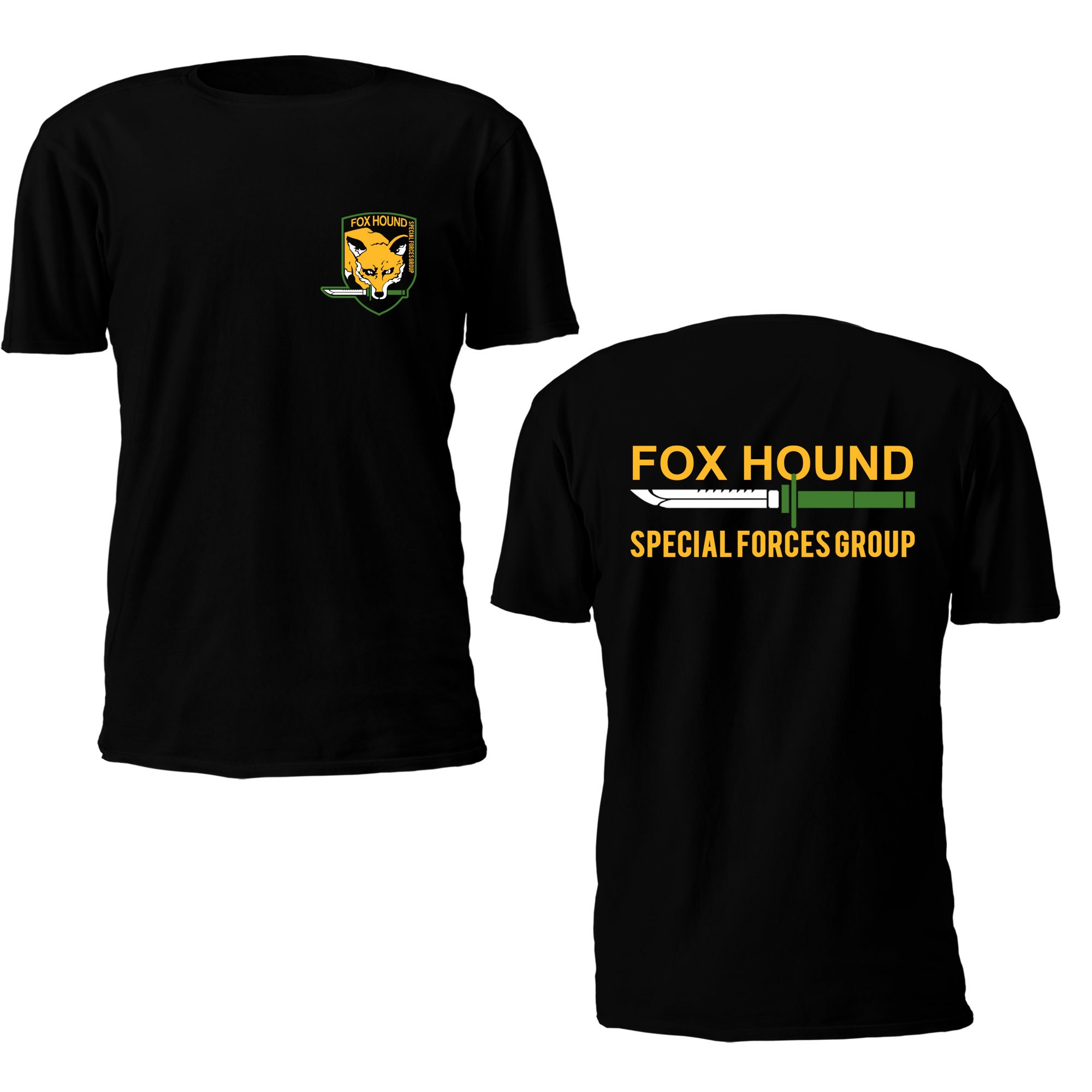 Fox Hound Special Forces Group Shirt, Classic Video Games Gift - Etsy