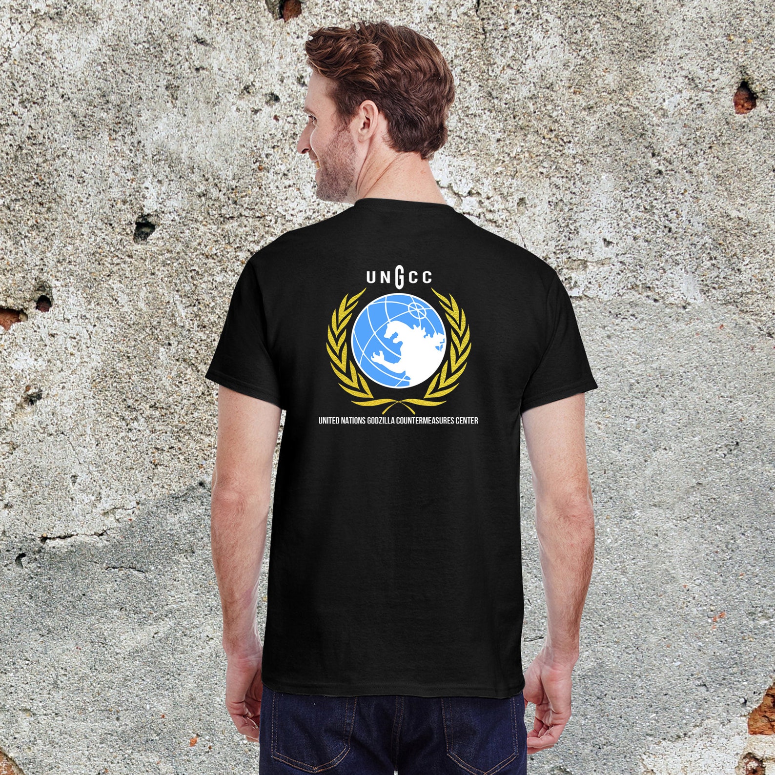 UNGCC United Nations Godzilla Countermeasures Center Double-sided ...