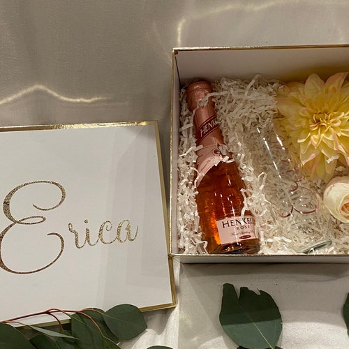 BRIDESMAID PROPOSAL BOX Floral Bridesmaid Gifts | Etsy