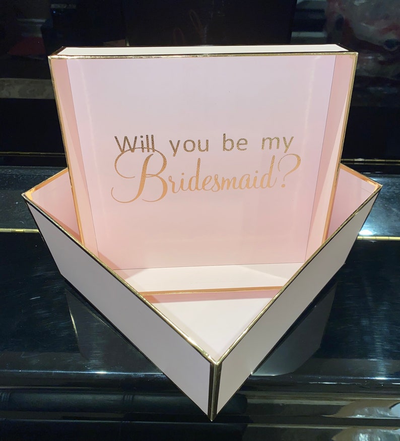 Bridesmaid Proposal Boxes Etsy