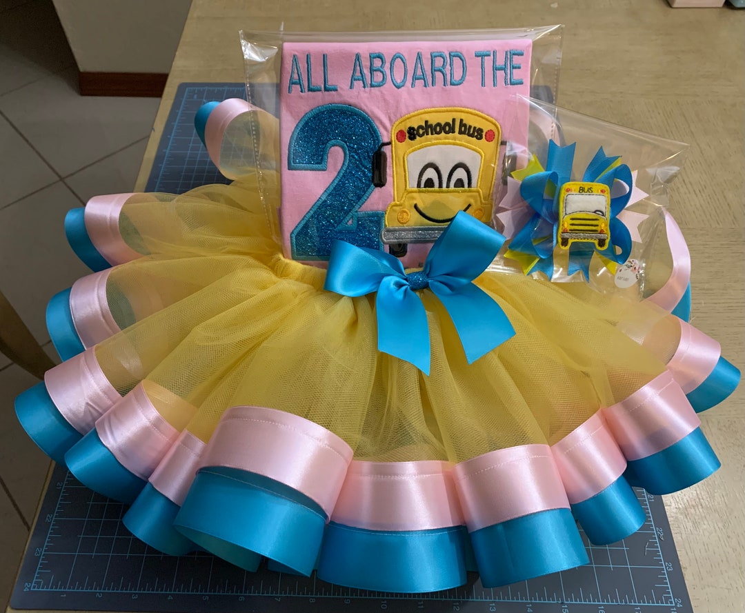 School Bus Birthday Party - Etsy