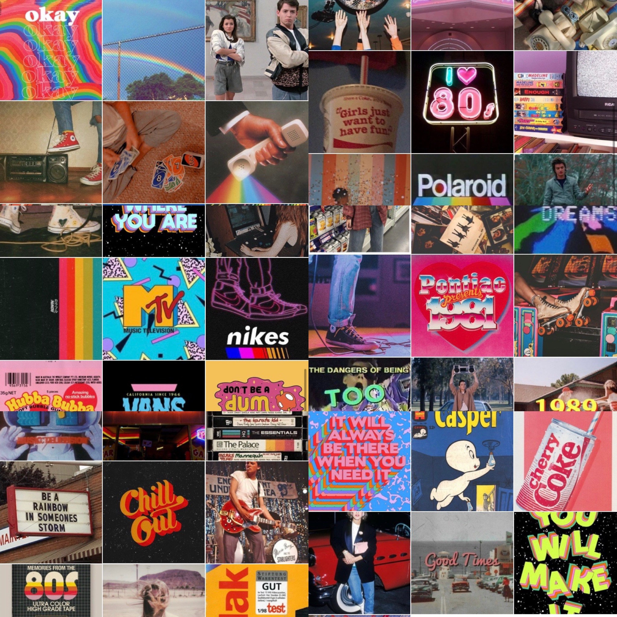 1980s Collage Mtv
