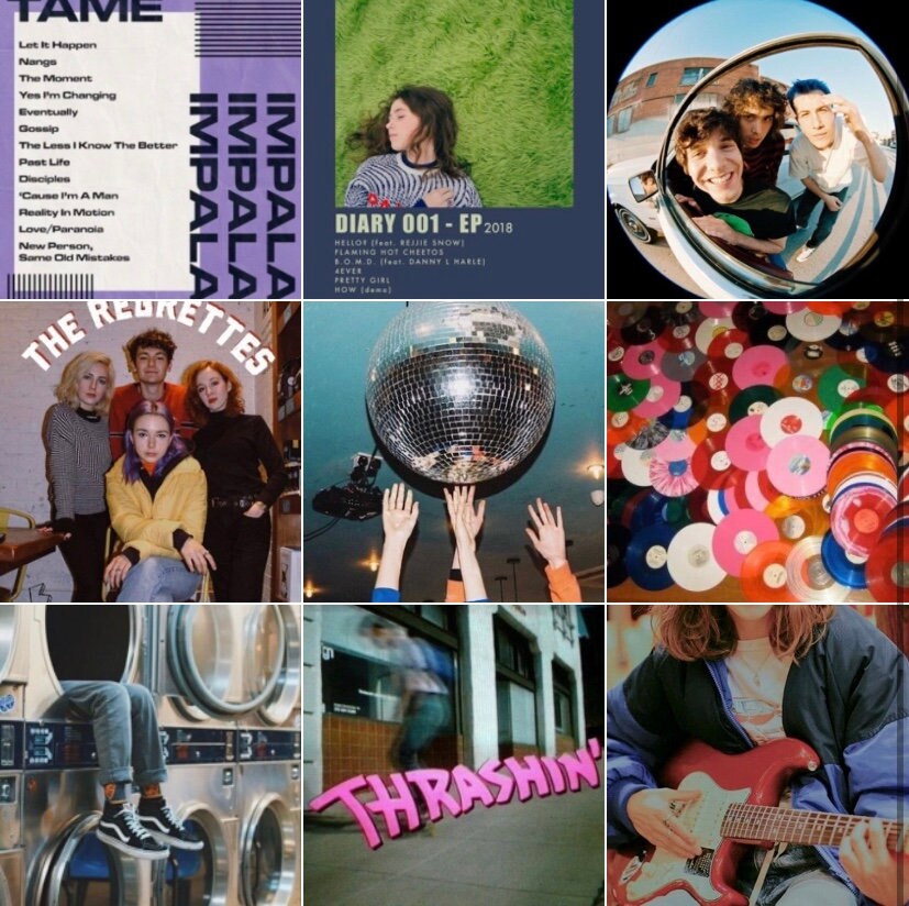 Alternative Music Collage