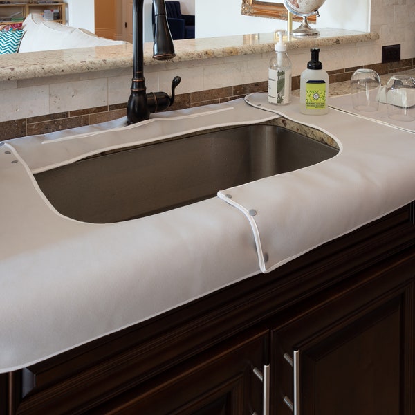 Splash Guard for a Kitchen Sink - Etsy