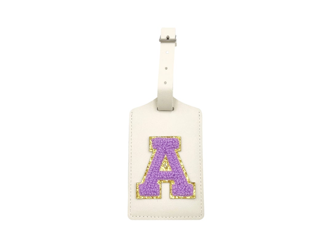 Personalized Luggage Tag | Custom Travel Accessory | Bag Tag | Chenille ...