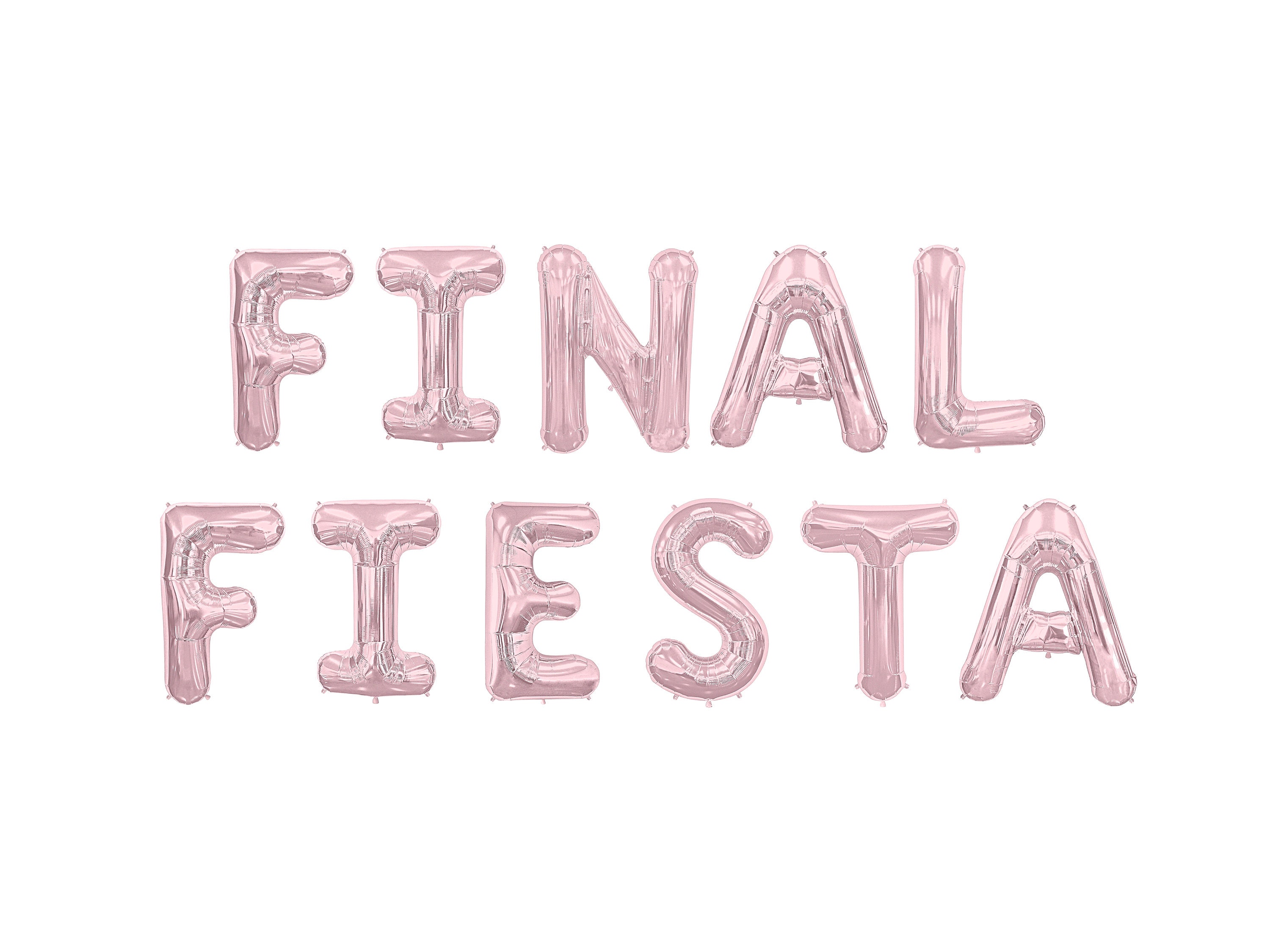 Final Fiesta Balloon Banner Fiesta Bachelorette Party - Etsy