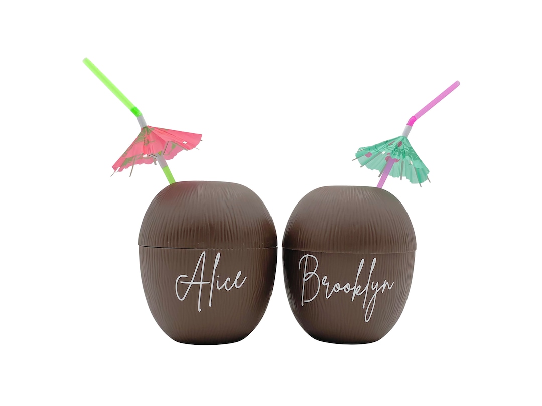 Personalized Coconut Cup | Bachelorette Tumbler | Bachelorette Party ...