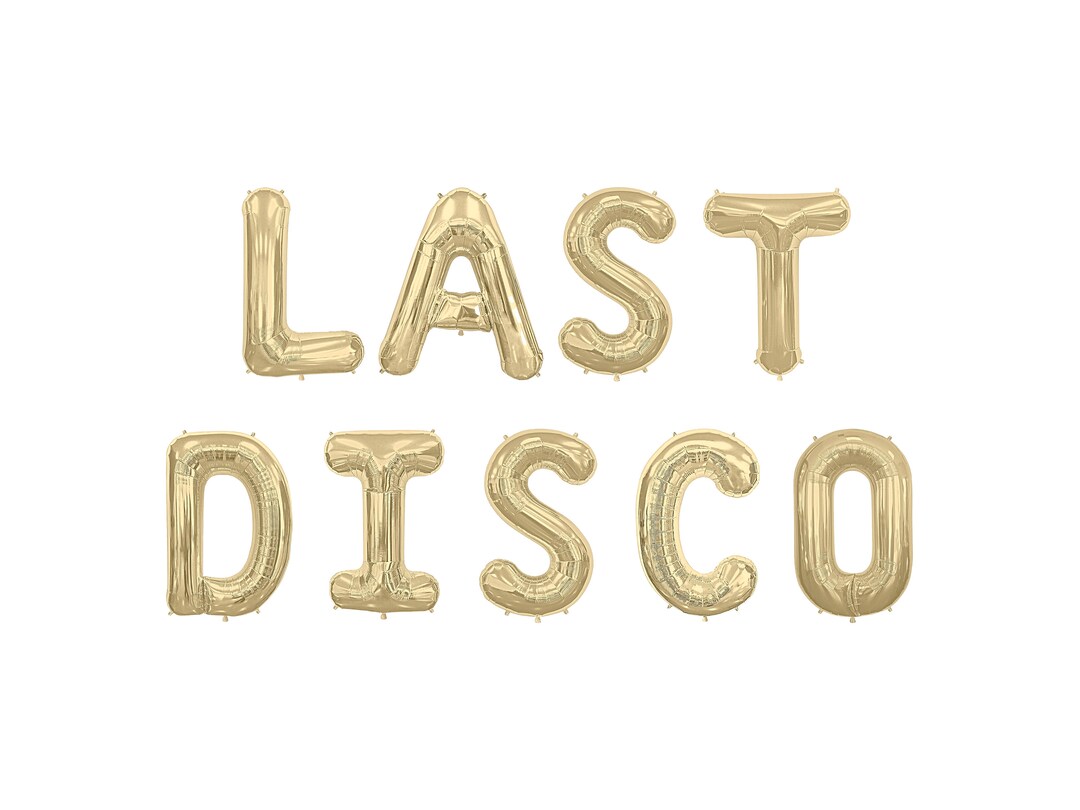 Last Disco Balloon Banner | Mamma Mia Bachelorette | Dancing Queen ...