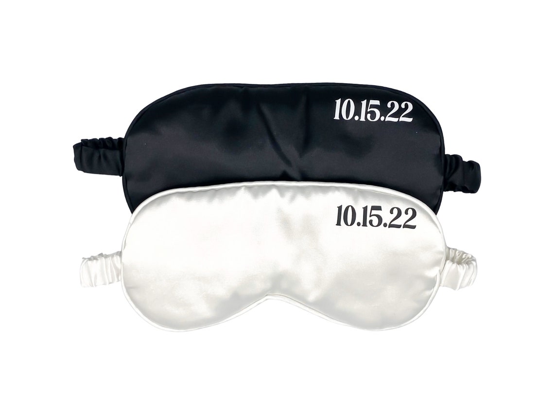 Personalized Sleep Eye Mask Customized Satin Eye Mask For Etsy