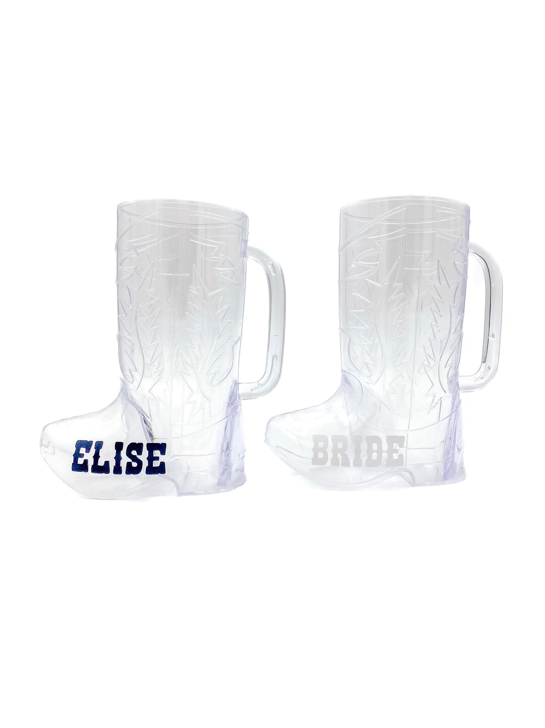 Personalized Cowboy Boot Cup | Cowgirl Bachelorette | Country Western ...