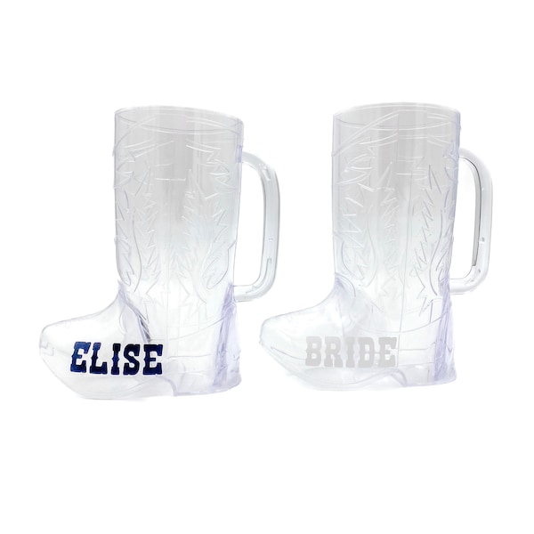 Cowboy Boot Personalized Tumbler - Etsy