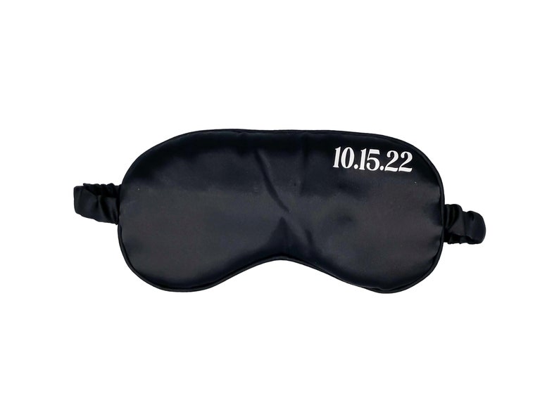 Personalized Sleep Eye Mask Customized Satin Eye Mask For Etsy