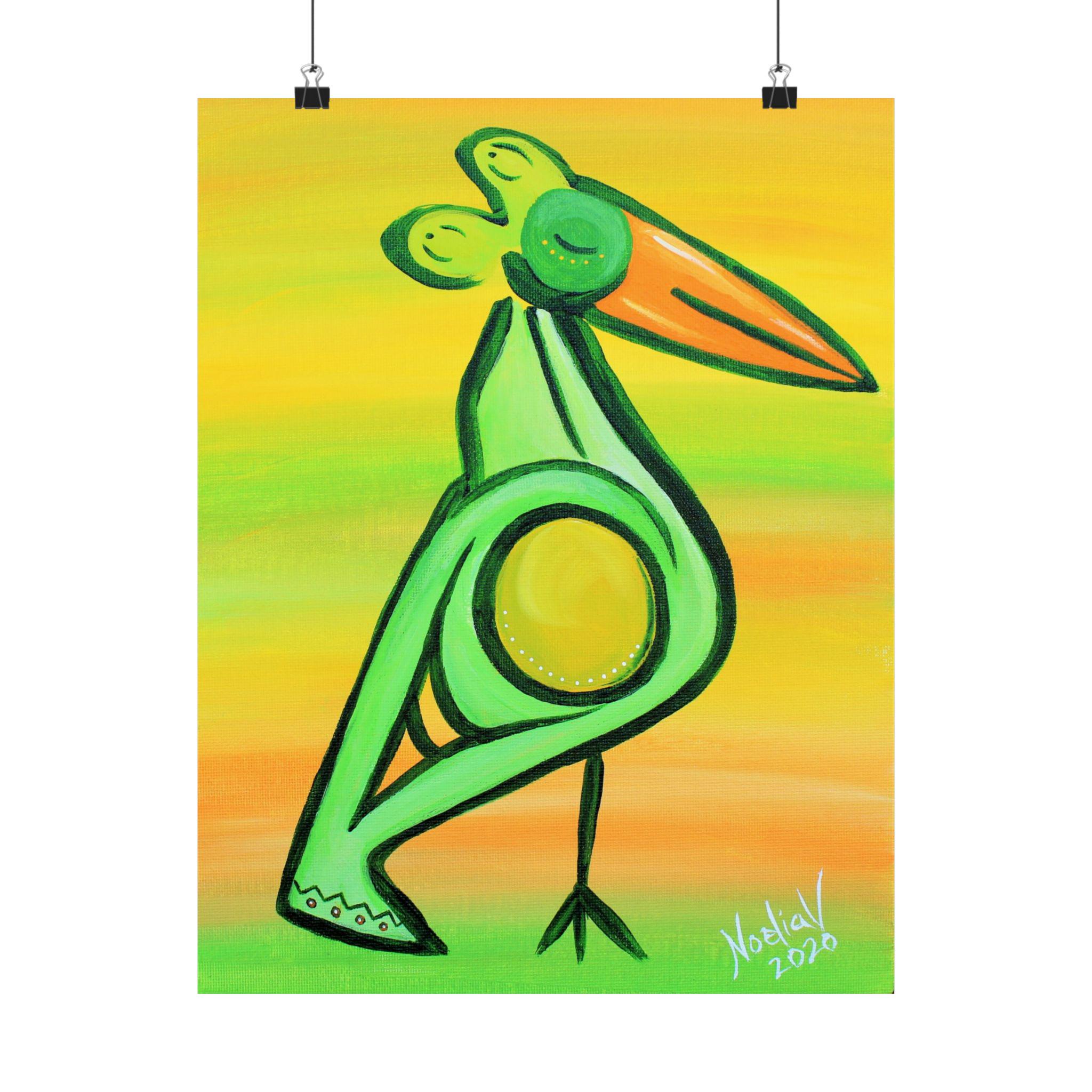 Taino Bird Poster Print - Etsy