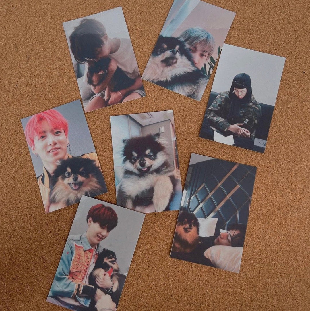 BTS X Yeontan Photocard Set - Etsy