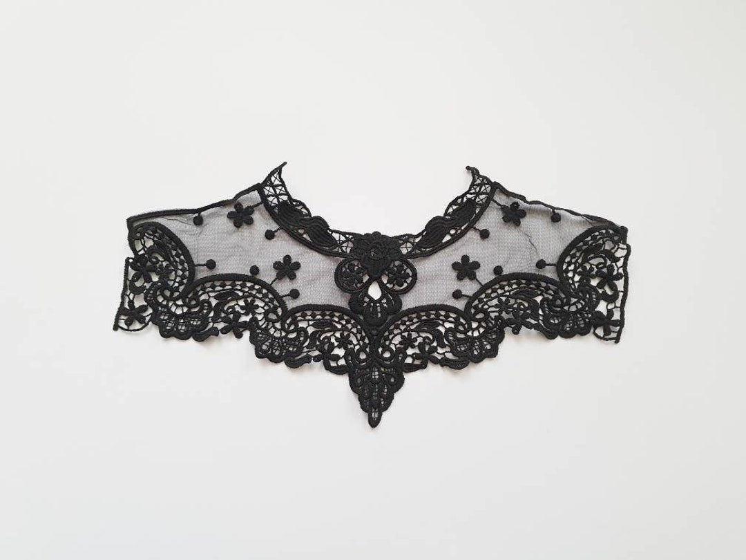 Application gothic Beauty Made of Lace in Black - Etsy