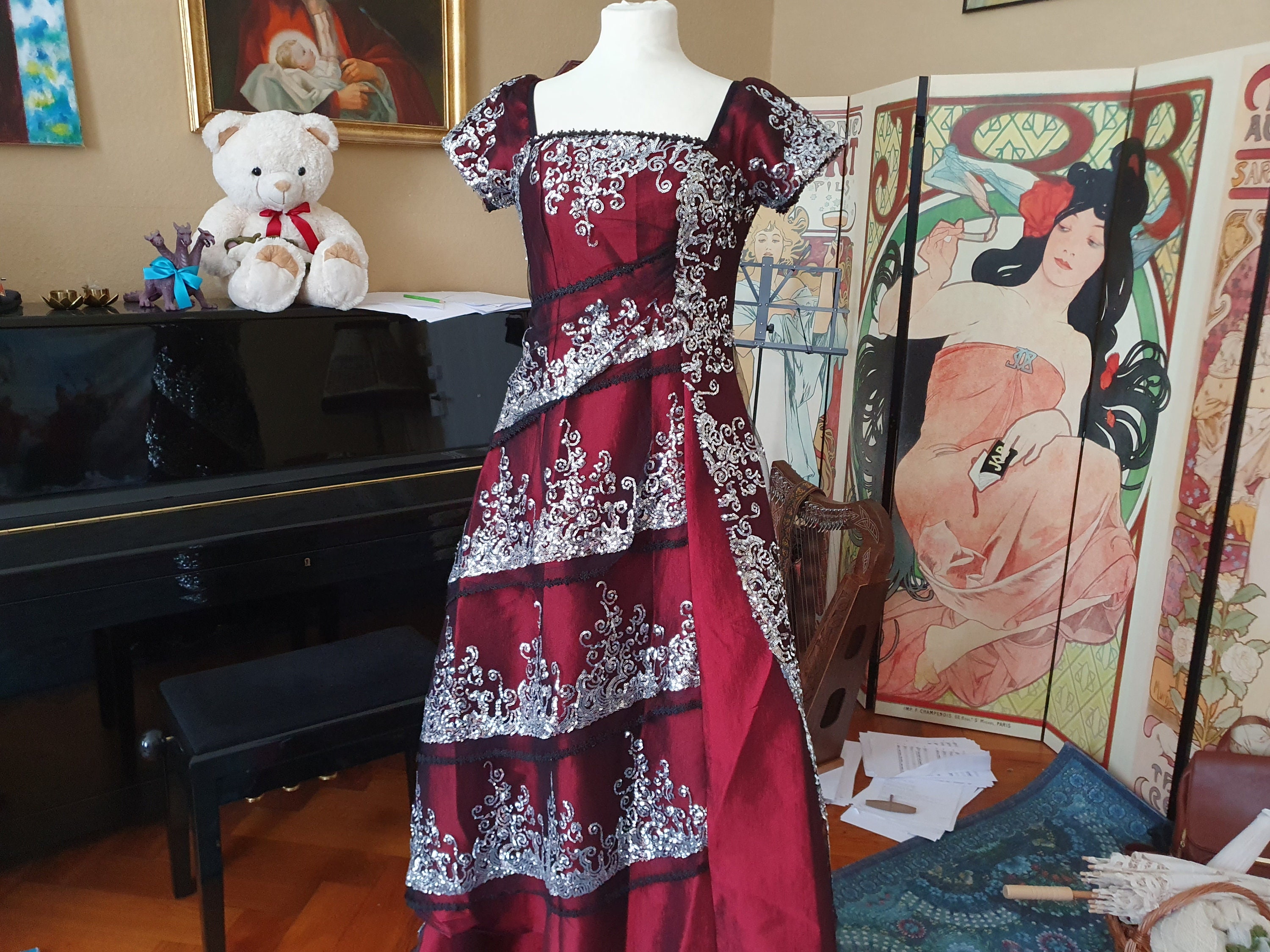 Titanic Rose Dinner Dress