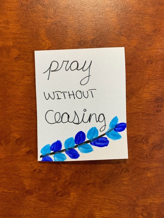 Bible Verse Bookmarks vine & Leaves - Etsy