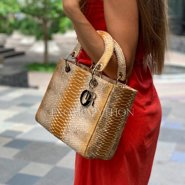 Snakeskin Bag - Etsy