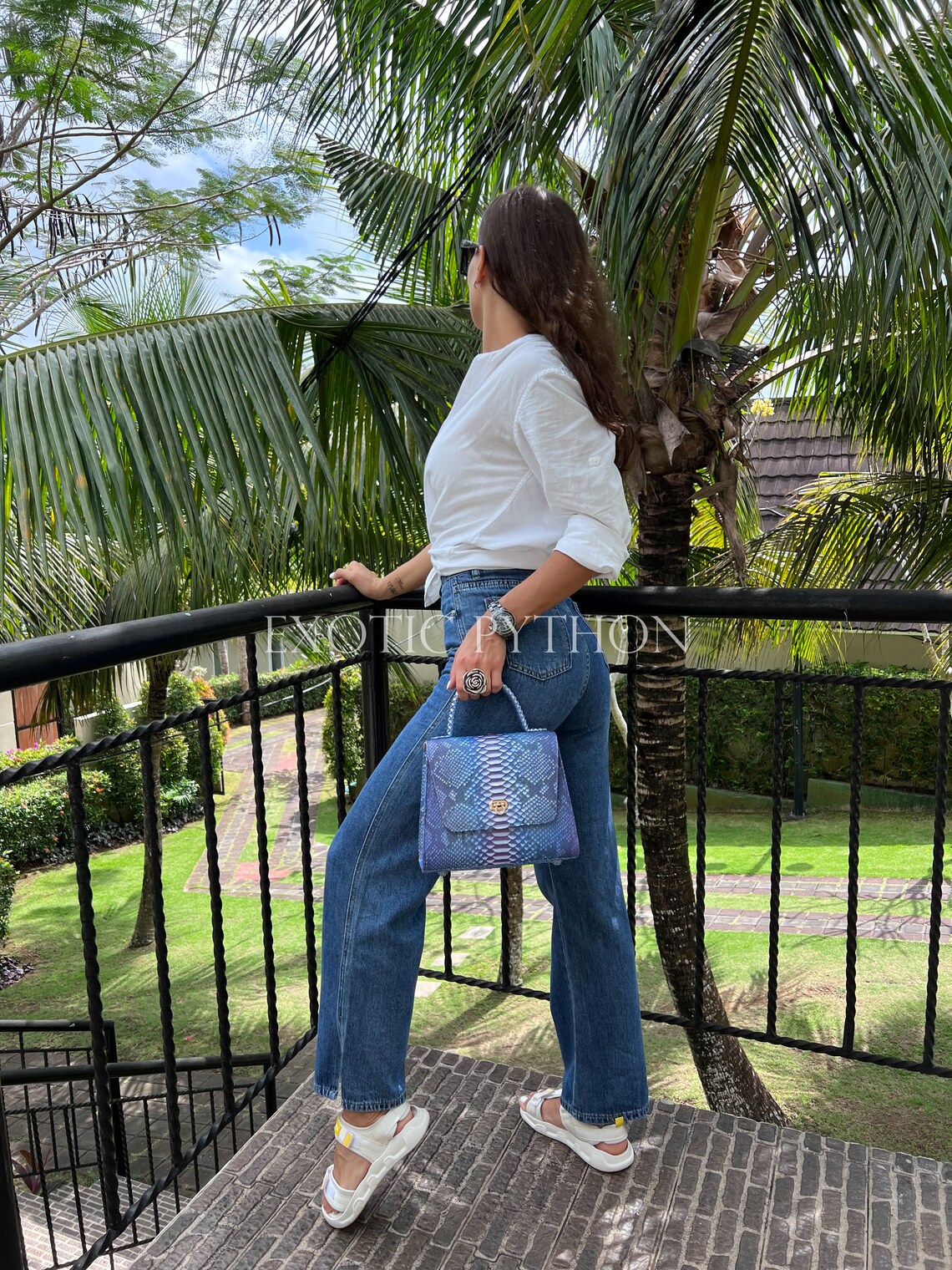 Snake Skin Bag Python Leather Handbag Snake Skin Purse - Etsy