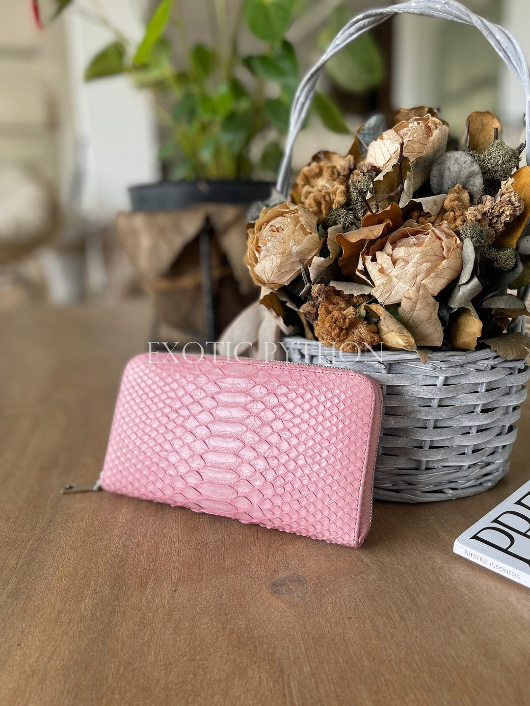 Snake Skin Wallet Python Wallet Snakeskin Wallet Snake - Etsy