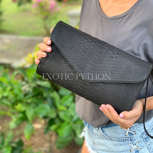Python Clutch - Etsy