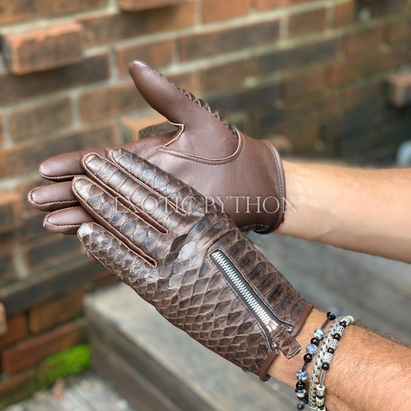 Mens Leather Gloves - Etsy