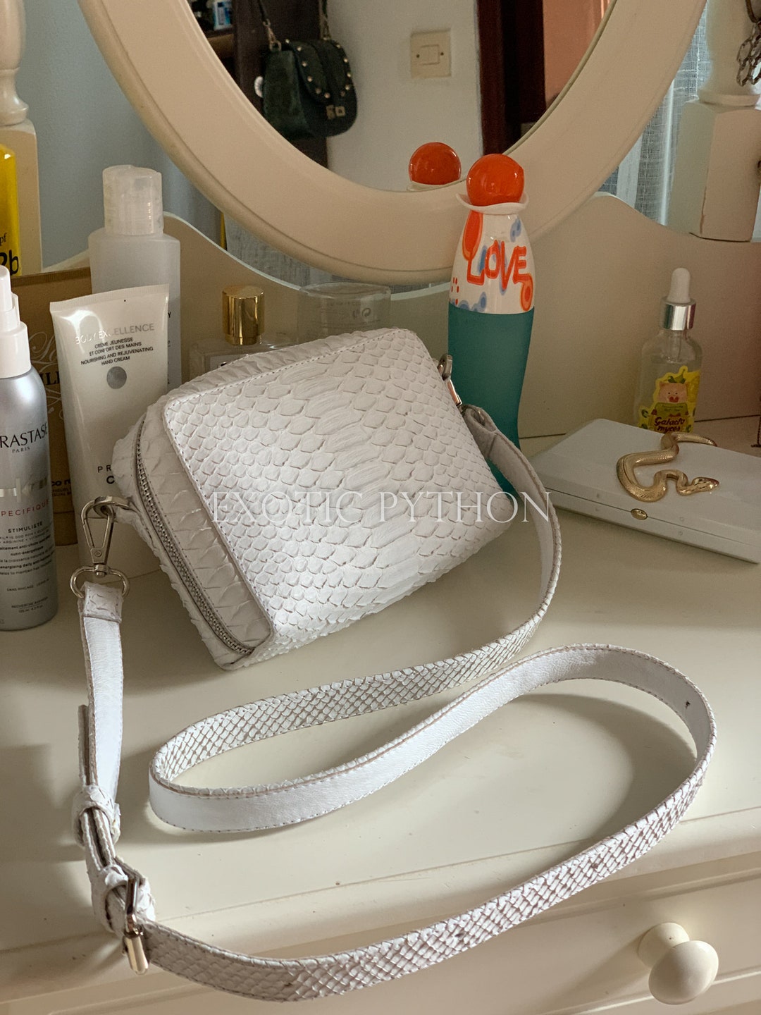 Snakeskin Bag Reptile Bag Snake Purse Snake Handbag - Etsy