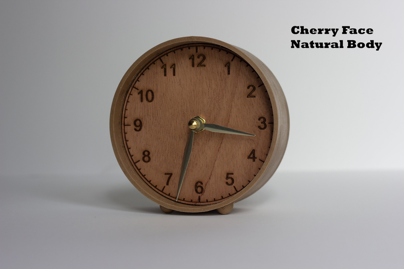 Customizable Small Wooden Clocks Wall Wooden Clock Mini - Etsy