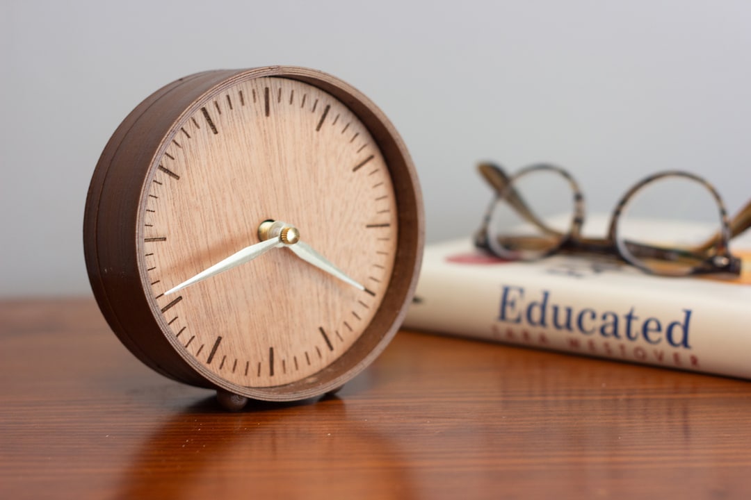 Customizable Small Wooden Clock | Table Wooden Clock | Mini Wooden ...