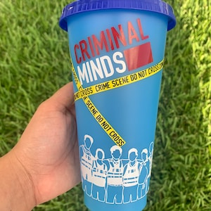 Criminal Minds Tumbler, Crime Show Starbucks Cup,color Changing Cup ...