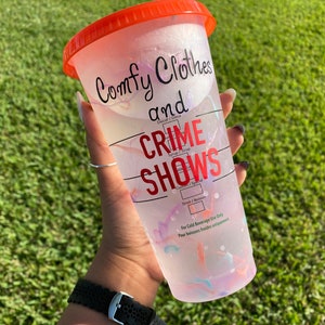 Criminal Minds Tumbler, Crime Show Starbucks Cup,color Changing Cup ...