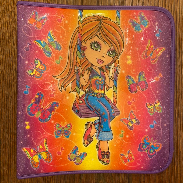 Lisa Frank Binder - Etsy