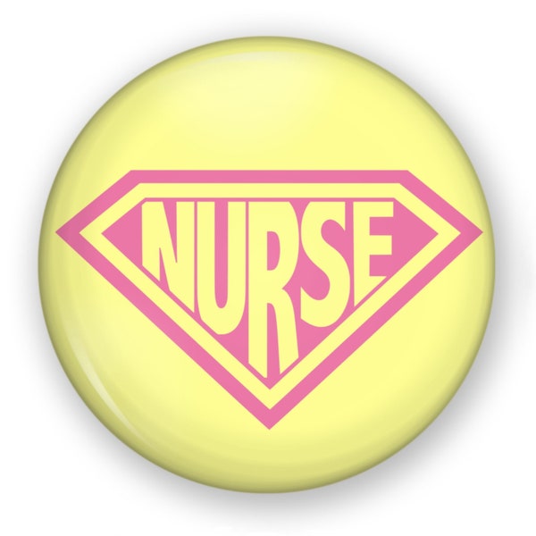 Superhero Button - Etsy