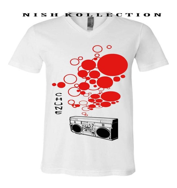 Printed Meme Tees CHUNE BOOM BOX . Screen Print Extremely | Etsy UK