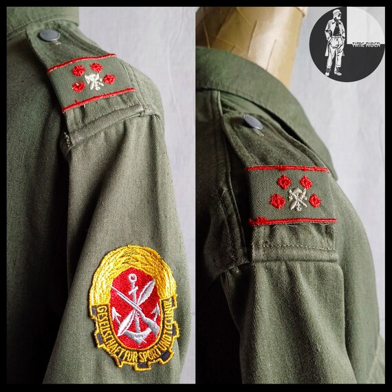 Vintage ‘80s DDR East German Army NVA ‘Sport & Techno… - Gem
