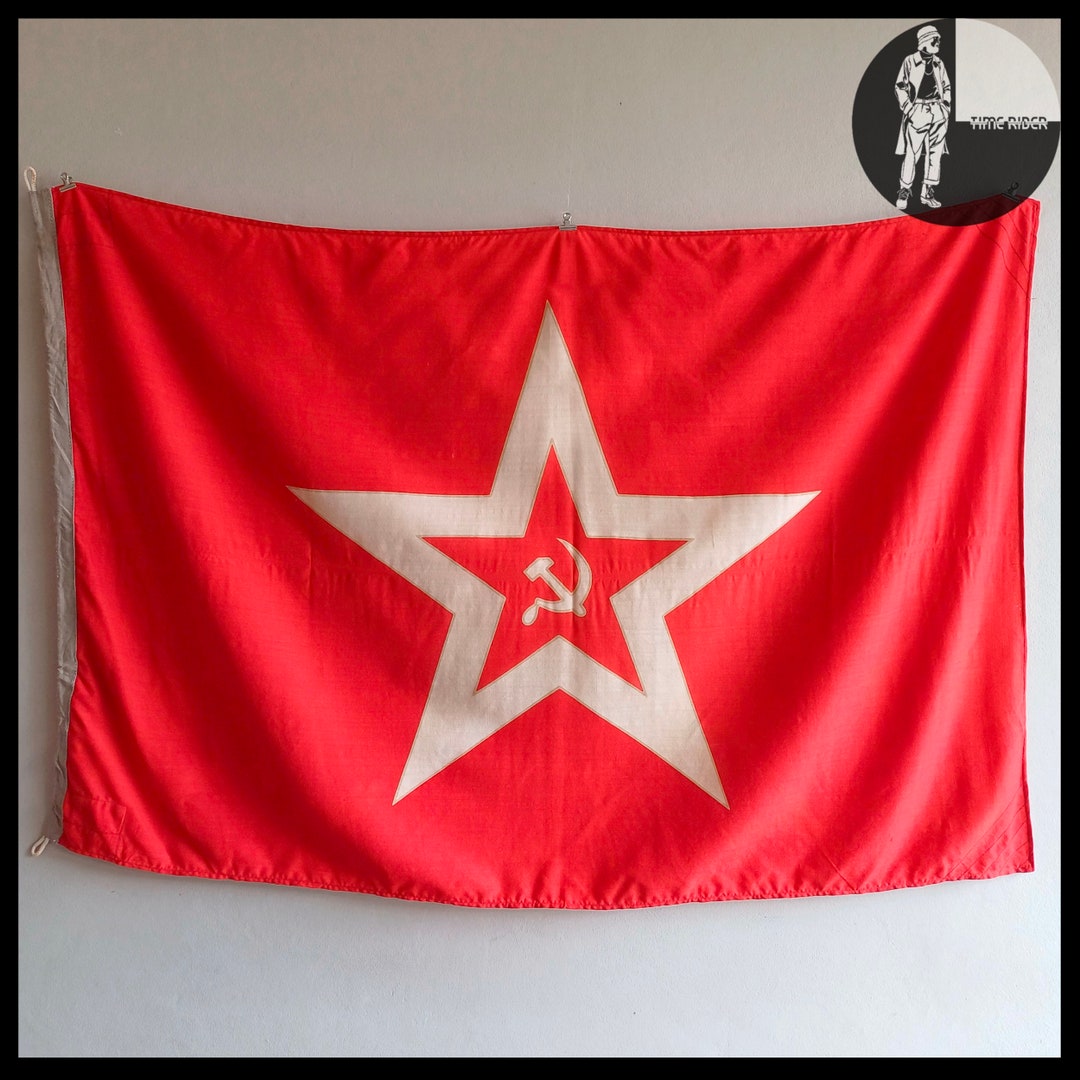 Vintage USSR Soviet Navy, Jack Flag or Fortress Flag - Etsy