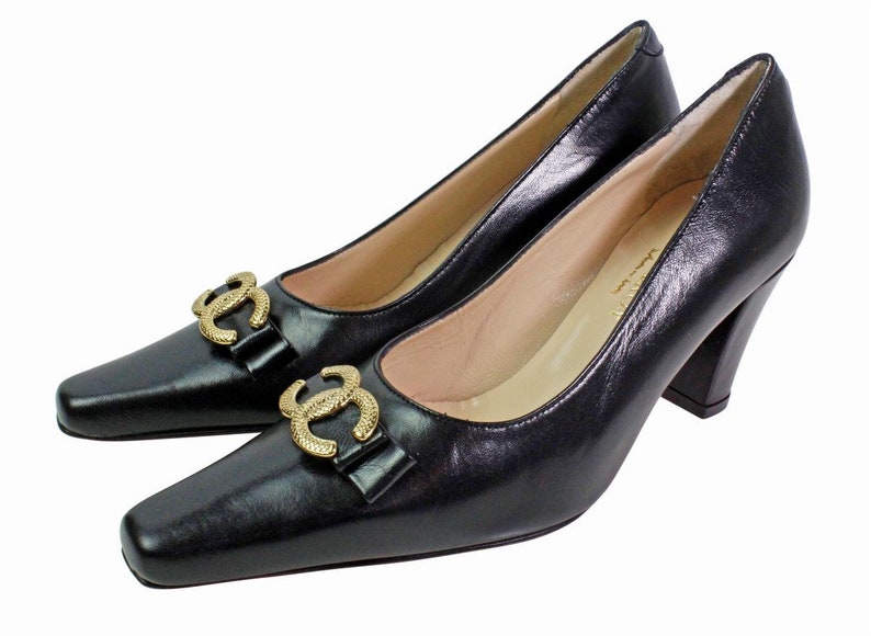 Sira Black Women Italian Leather Pumps, Women Luxury Pumps, Handcrafted ...