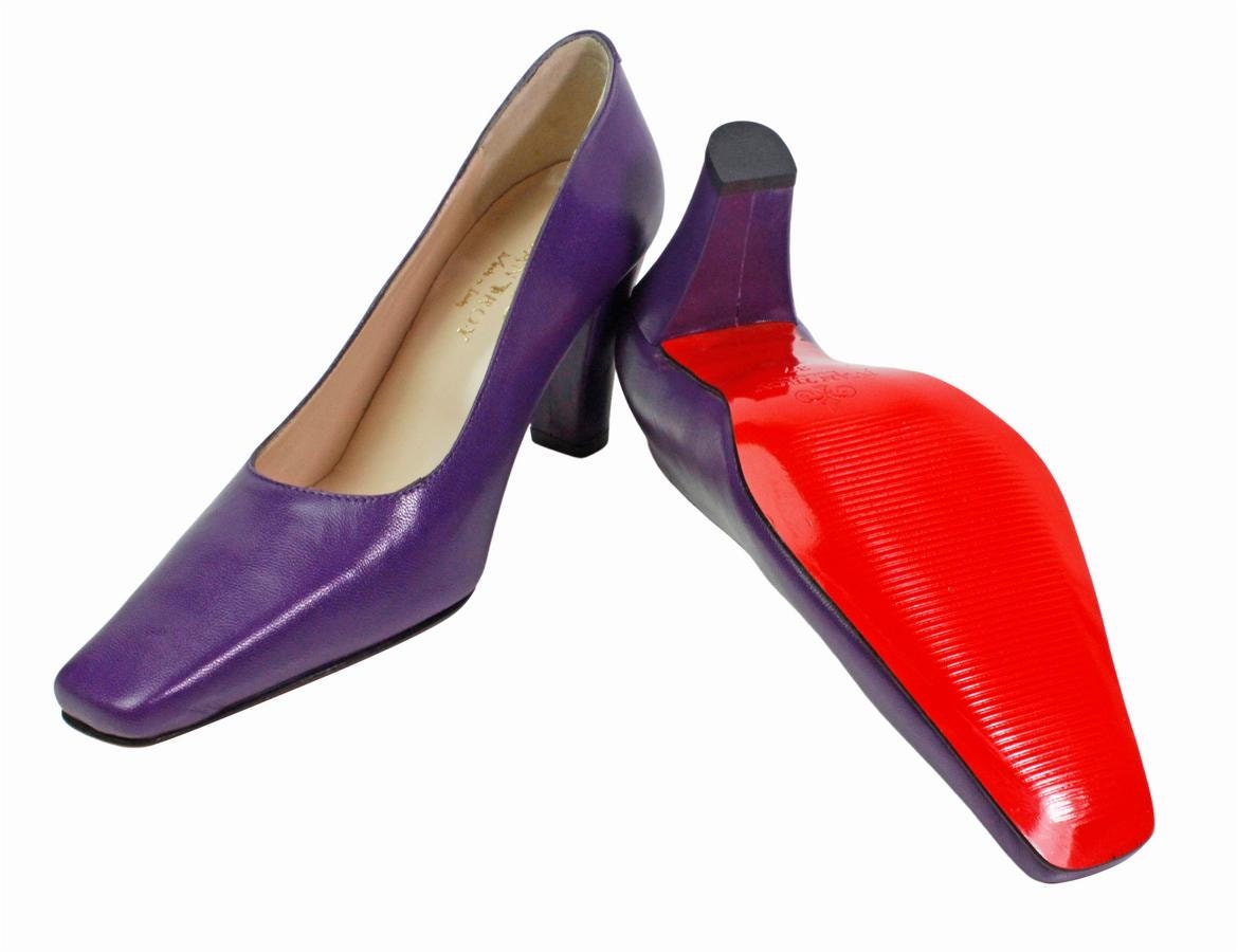 Lala Purple Women Italian Leather Pumps, Women Luxury Pumps ...